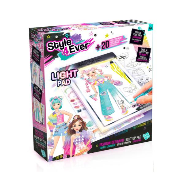 Tablet para Pintar con Luz Style 4Ever 6a+ | Jugueterías TOYS